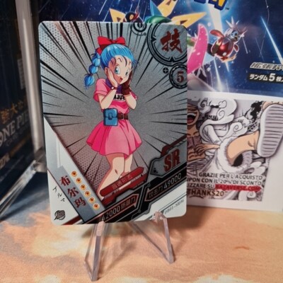 BULMA - Dragon Ball Super Heores TCG CARD GAME - Serie 3 Holo - ULTRA ...