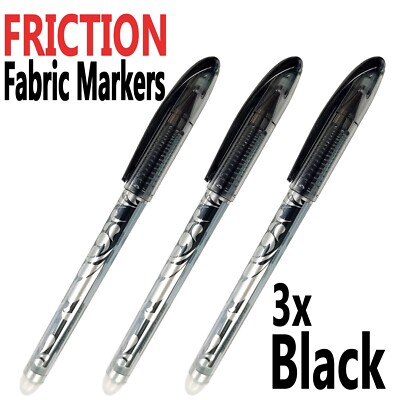Set of Friction Heat Erasable Fabric Marker Pens - Sewing, Quilting ...