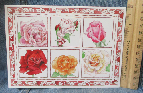 ROSE ROSES SUSAN BRANCH Greeting Card w Envelope New MG48 | eBay