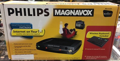 Original Philips Magnavox Webtv Plus Mat965KB Wireless Keyboard | eBay