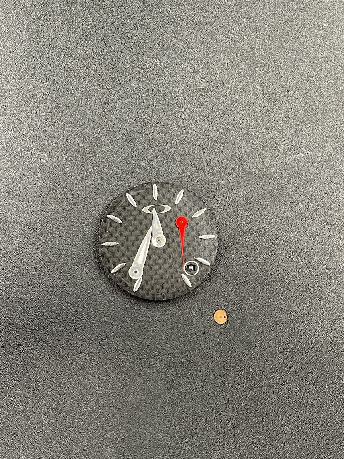 Oakley Bullet Carbon Fiber Dial Movement/Hands For Wa… - Gem