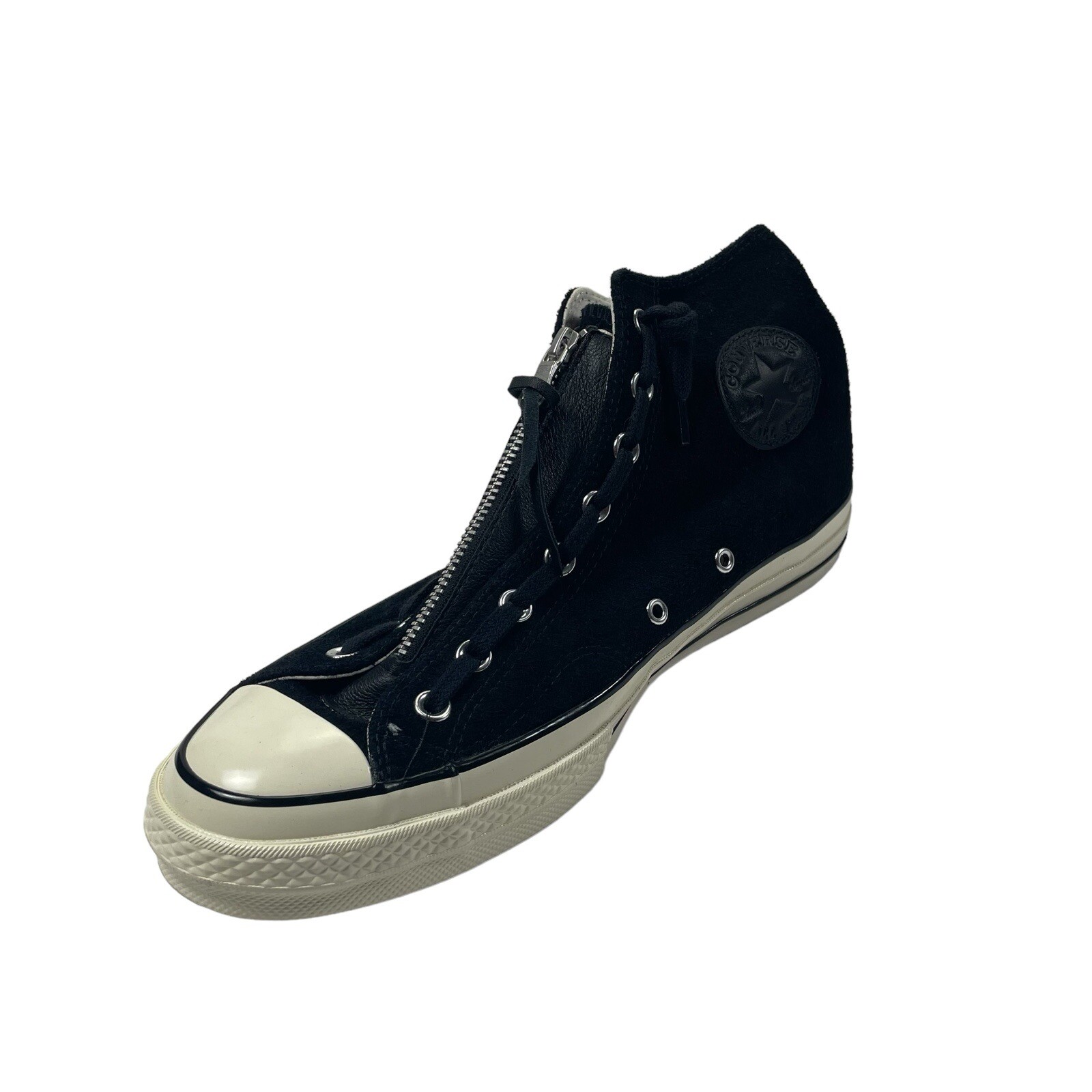 Converse Shoes Mens US 9.5 Black Chuck Taylor All Star High Top Zip ...