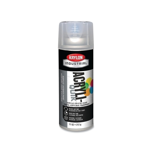 Krylon Acryli-Quik_x0099_ Acrylic Lacquer Paint, 11 Oz, Crystal Clear ...