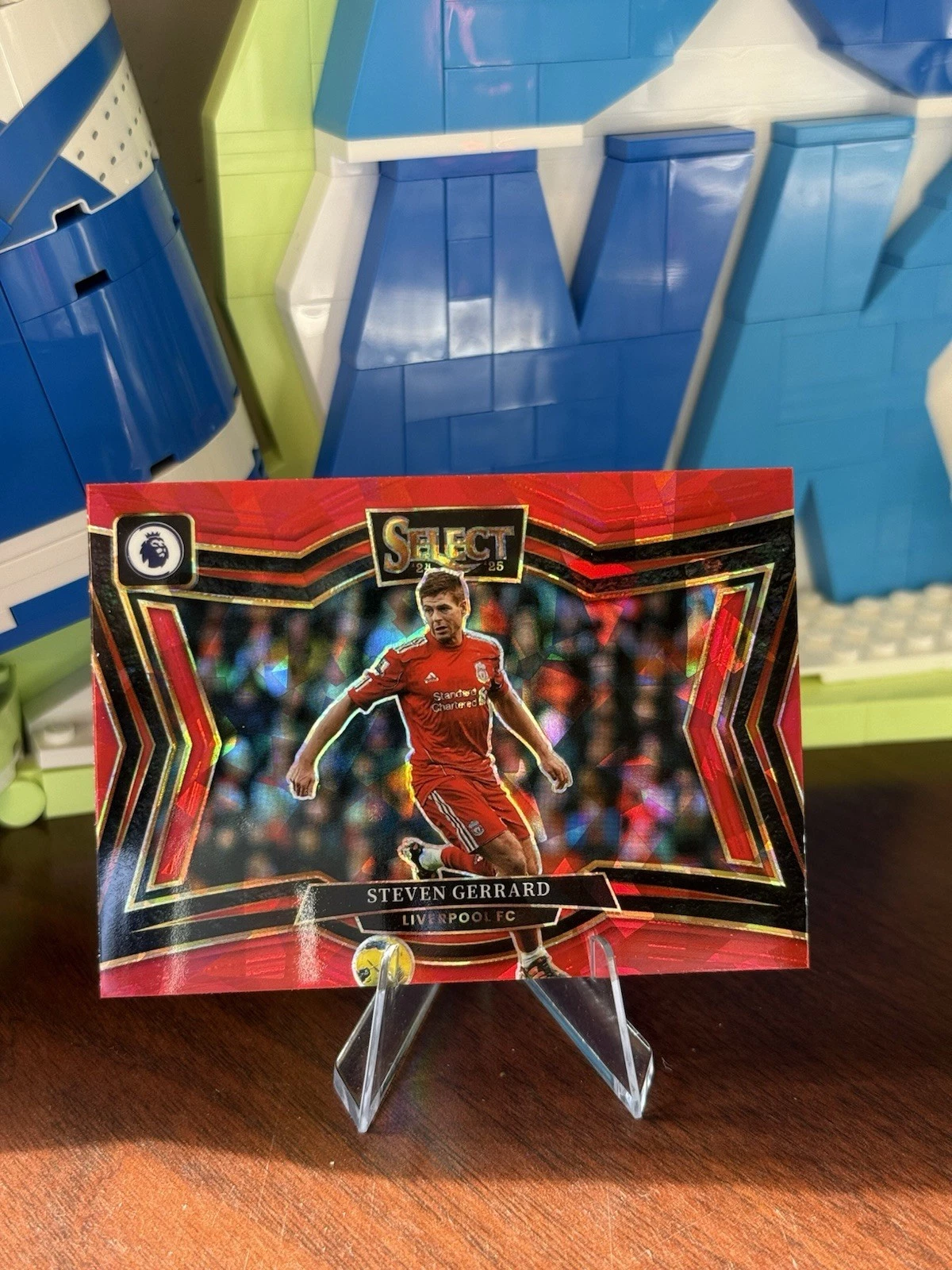 Steven Gerrard 2024 Select Premier League #247 Field Level Tie-Dye /25 ...