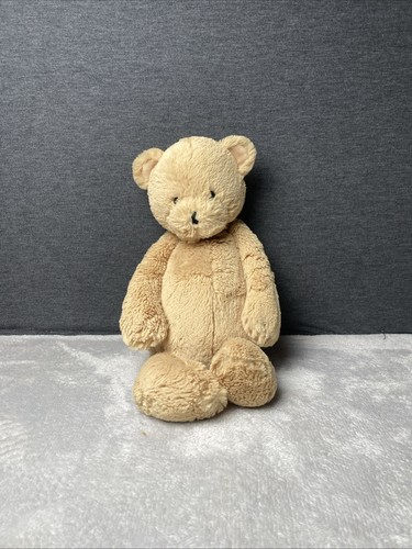 Jellycat Plush Tan Bear Brown Stitch Nose 16" Stuffed Toy Pet Lovey ...