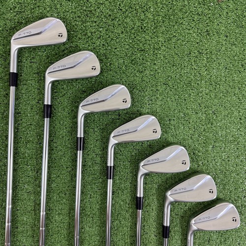 TaylorMade P770 2020 Forged Iron Set 4-PW KBS Tour Stiff Flex Left Handed | eBay