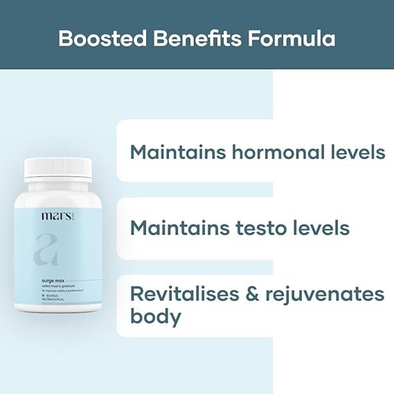 Mars By GHC Surge Max For men 60 Capsules free shipping | eBay