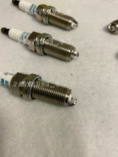 Set of 6 DENSO Iridium Power IKH22 Spark Plugs For Porsche Mitsubishi ...