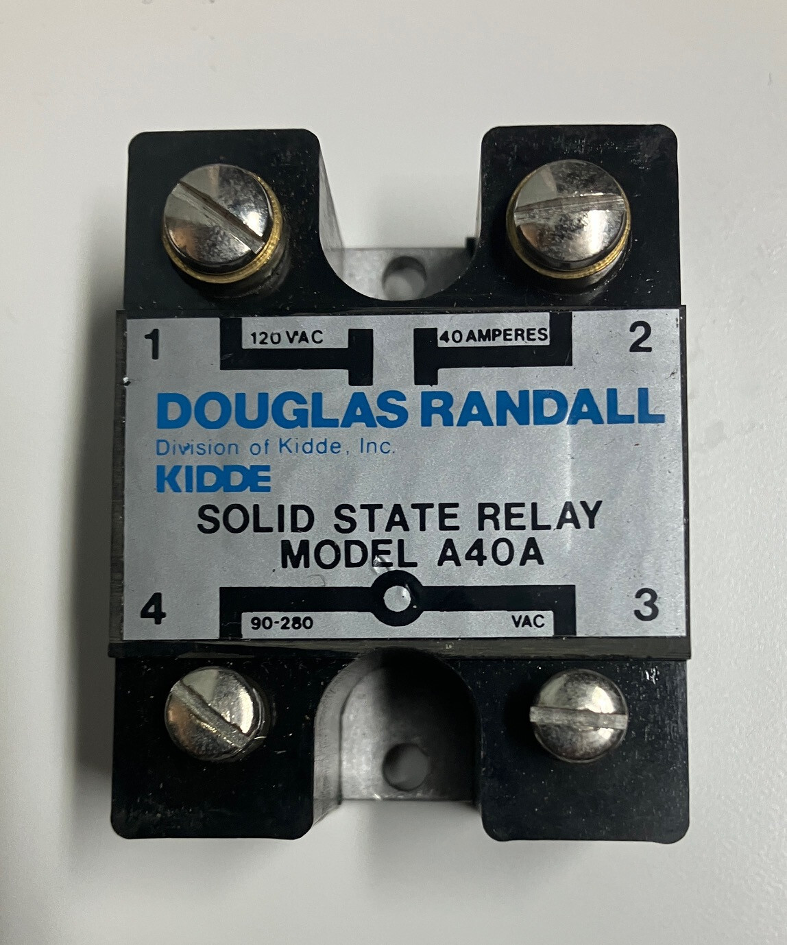 Douglas Randall Solid State Relay Model -A40A | eBay