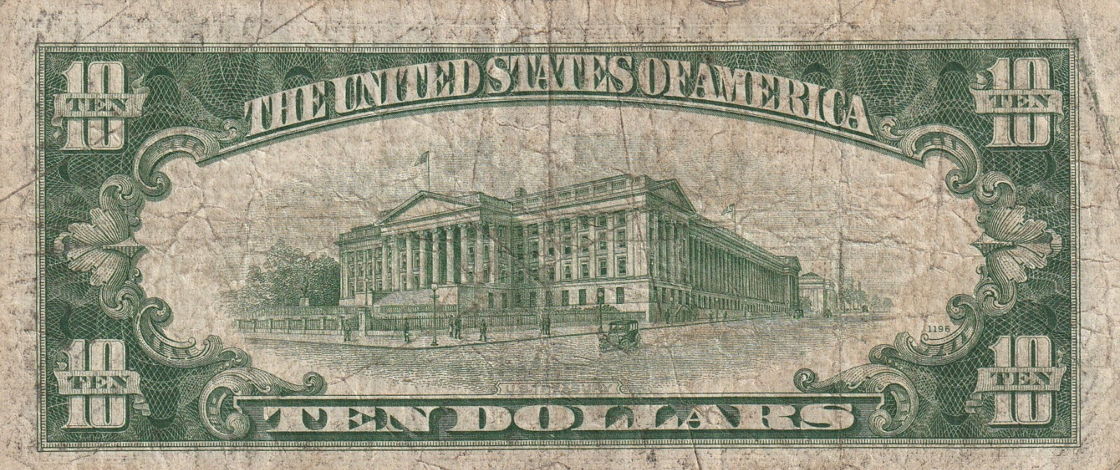 OLD US PAPER CURRENCY LOT OF 12 DIFFERENT SMALL NOTES FROM THE 1920S ...