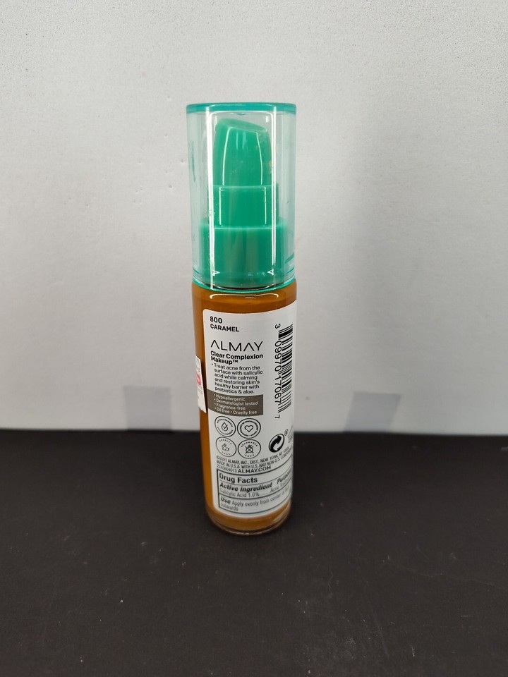 Almay Clear Complexion Acne Foundation Makeup for Sensitive Skin 800 ...