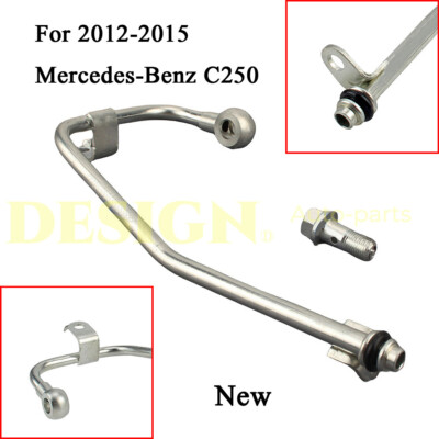 Fit For MERCEDES 2012-2015 C250 Turbo Turbocharger-Oil Tube Line ...