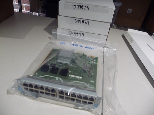 AU SELLER J9987A HP Aruba 24 Port 10/100/1000 Base-T POE ZL2 V3 Module ...