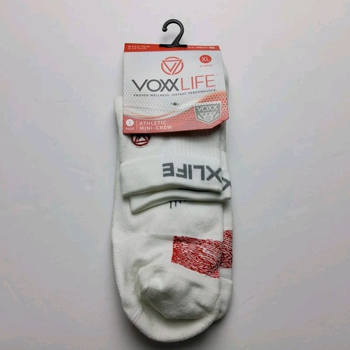 Voxx Life Stasis Neuro Socks Athletic Mini Crew Size XL (Men's 13-16 ...