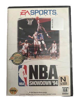 NBA Showdown '94 (Sega Genesis, 1994) with box 14633072143| eBay