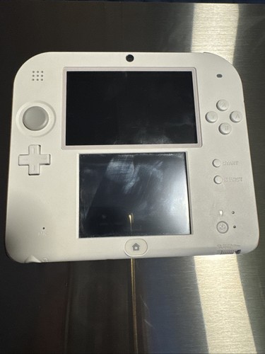 Nintendo 2DS White & Red Handheld System Read Description 45496501464| eBay