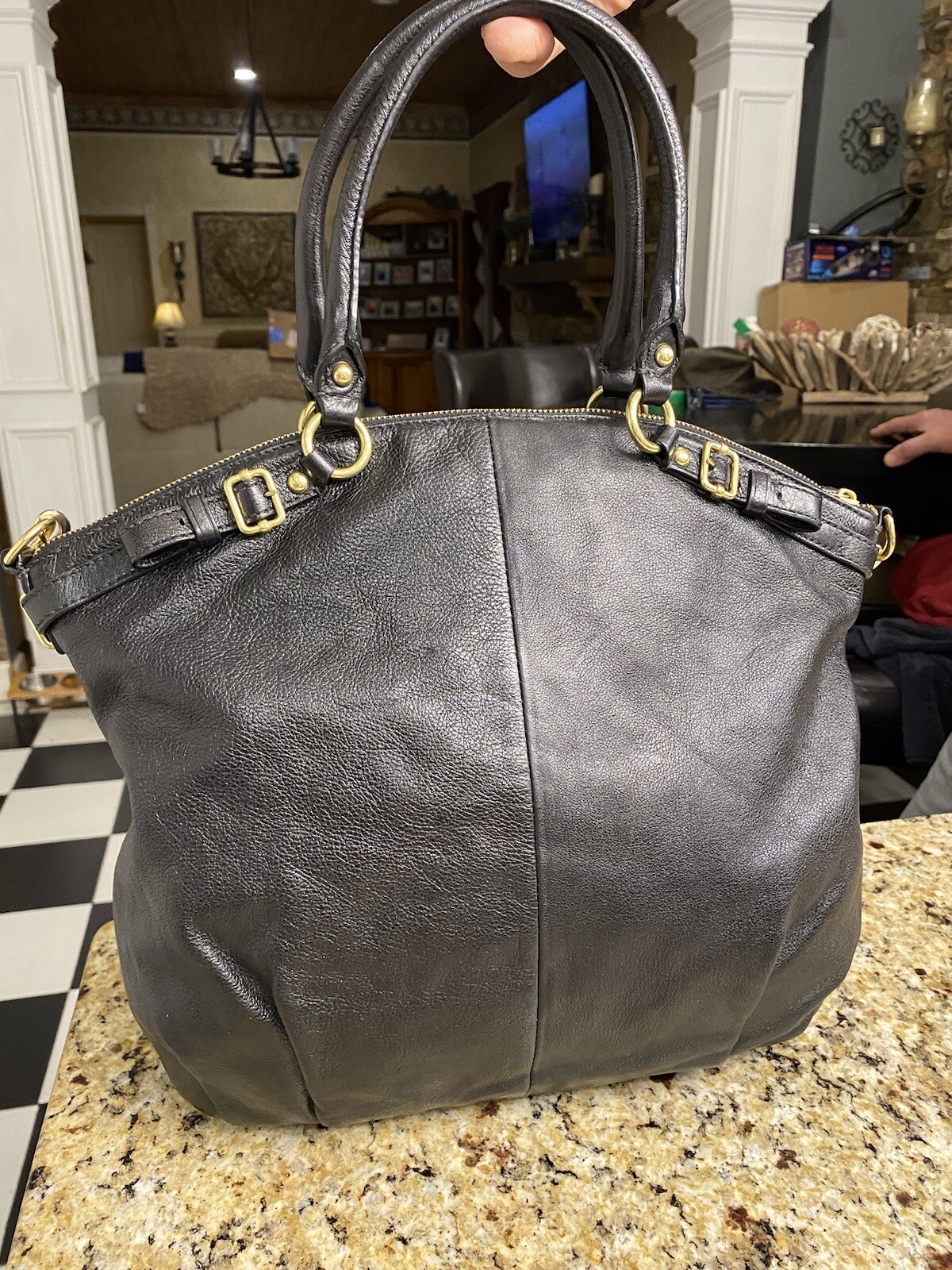 NO RESERVE!! Coach 18641 XL Large Madison Lindsey Satchel Shoulder ...