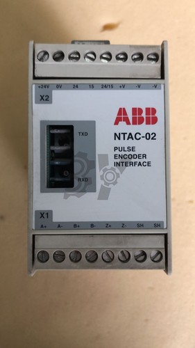 ONE ABB NTAC-02 PULSE ENCODER INTERFACE USED fast ship by fedex/dhl | eBay