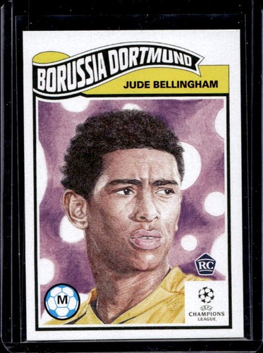 2020 Topps UCL Living Set Jude Bellingham Rookie RC #/6050 234 Borussia ...