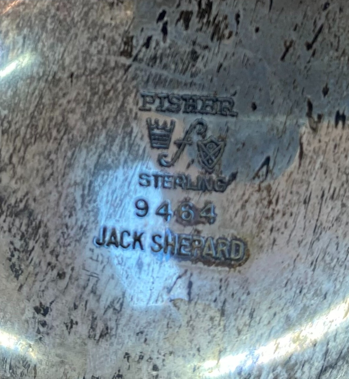 Fisher Silversmiths -Jack Shepard Sterling Tea/Coffee Pot #9464 | eBay