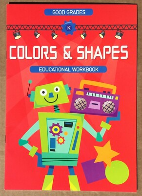 Colors & Shapes Educational Workbook NEW | eBay