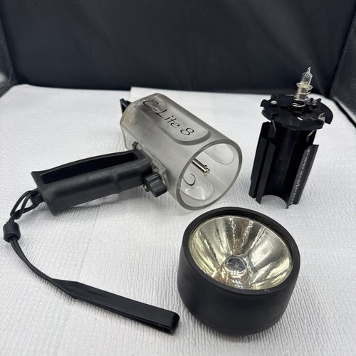 IKELITE RDC C-Lite 8 Dive Light, 8 "C" Cells, Clear FOR PARTS or REPAIR ...