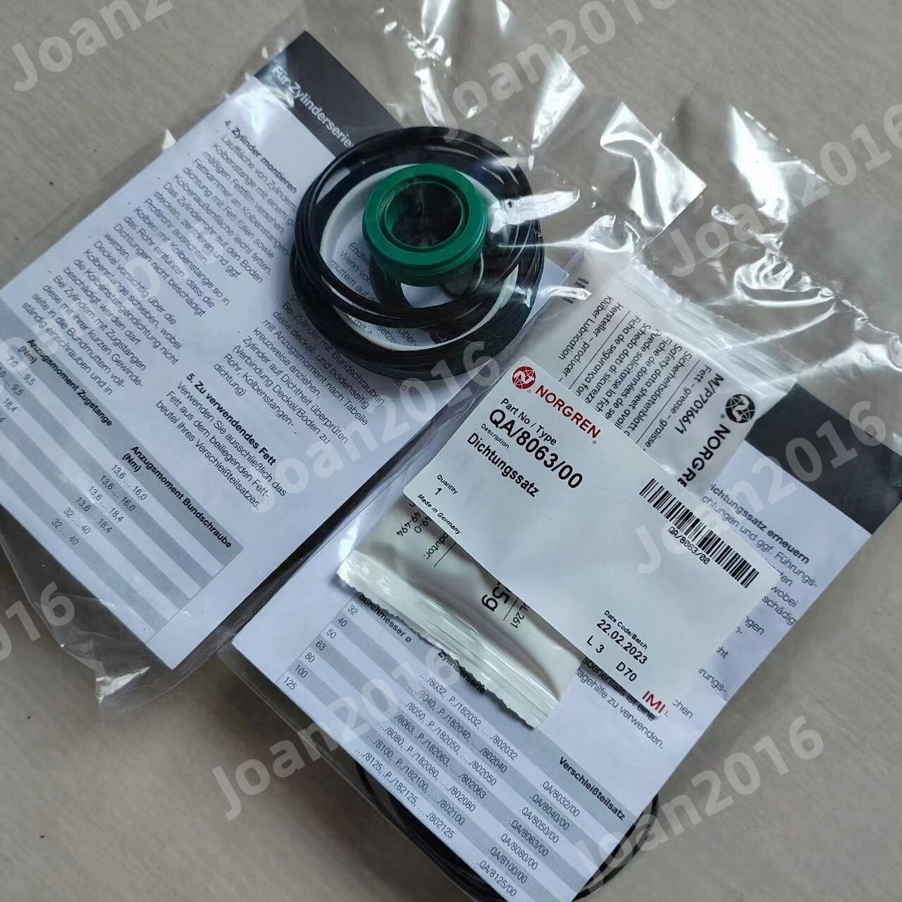 1PCS NEW NORGREN QA/8063/00 Cylinder Service Kit QA806300 | eBay