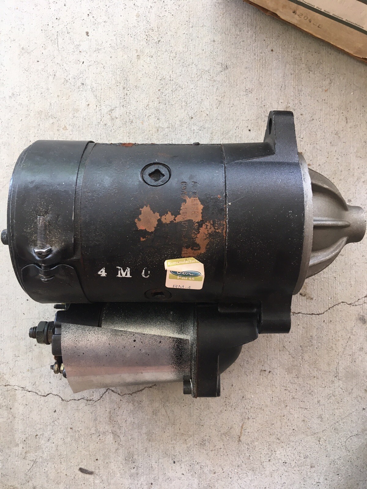 Brand New NOS 1969-1971 Ford Mustang Mercury Cougar Starter Motor C9AF ...