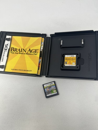 Nintendo DS (LOT OF 2) Games Mama's Combo Pack & Brain Age *Pre-Owned ...