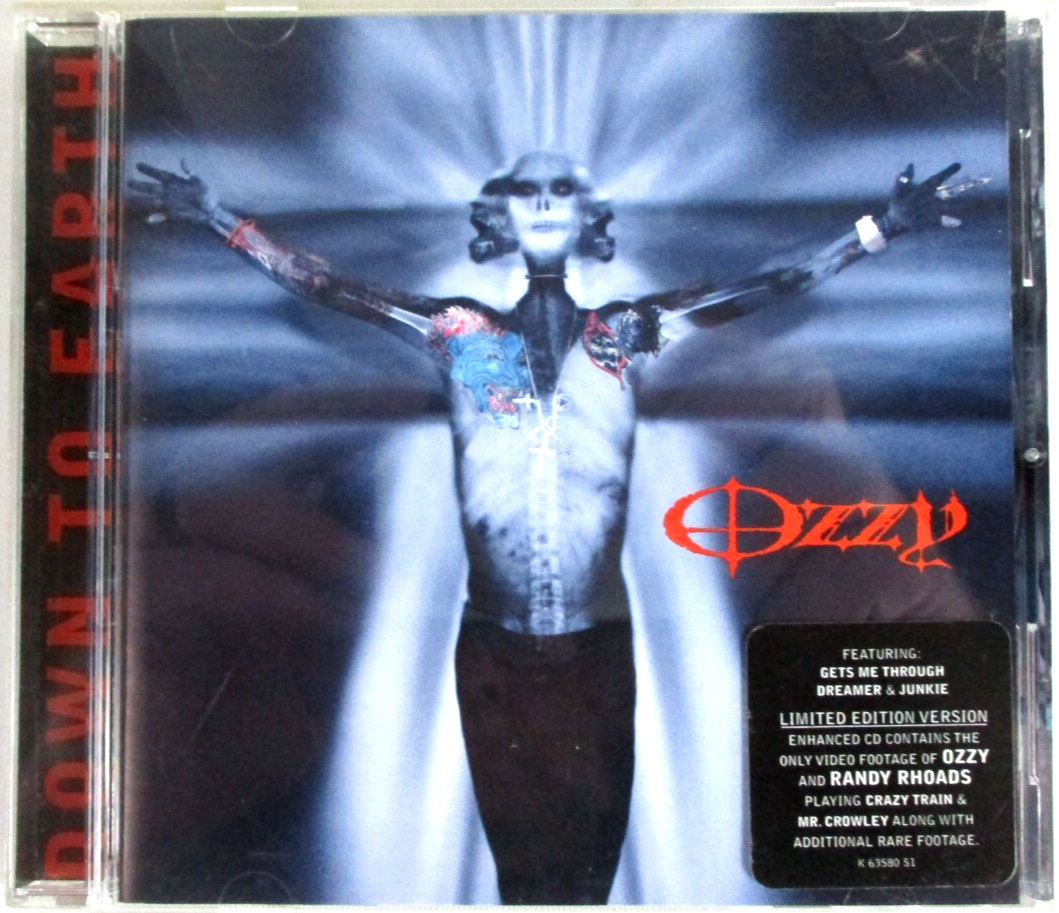 Ozzy Osbourne DOWN TO EARTH Music CD Excellent!! | eBay