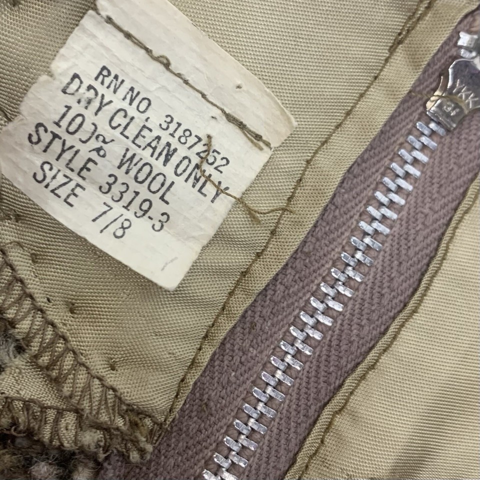 Vintage Norman Todd JR Women 7/8 Wool Tweed Midi Skirt Pleated Academia ...