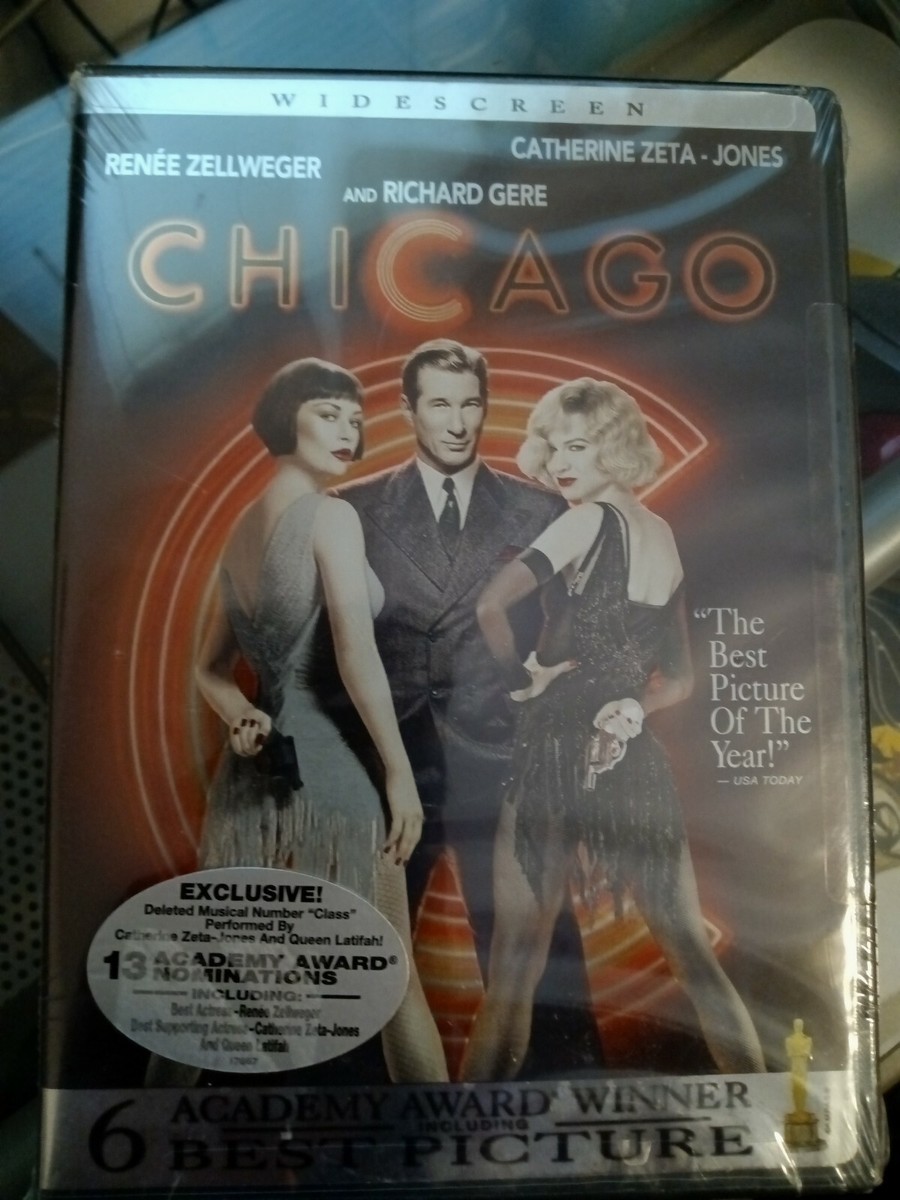Chicago Gere Widescreen Dvd
