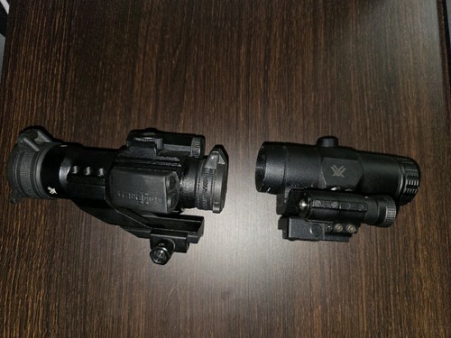 Vortex Strikefire II Red/Green Dot Sight with Mount & VMX-3T 3x ...