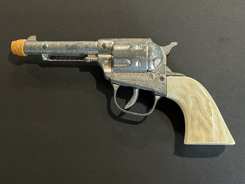 Vintage Hubley 7" TOP GUN JR. Toy Western Six Shooter Cap Gun | eBay