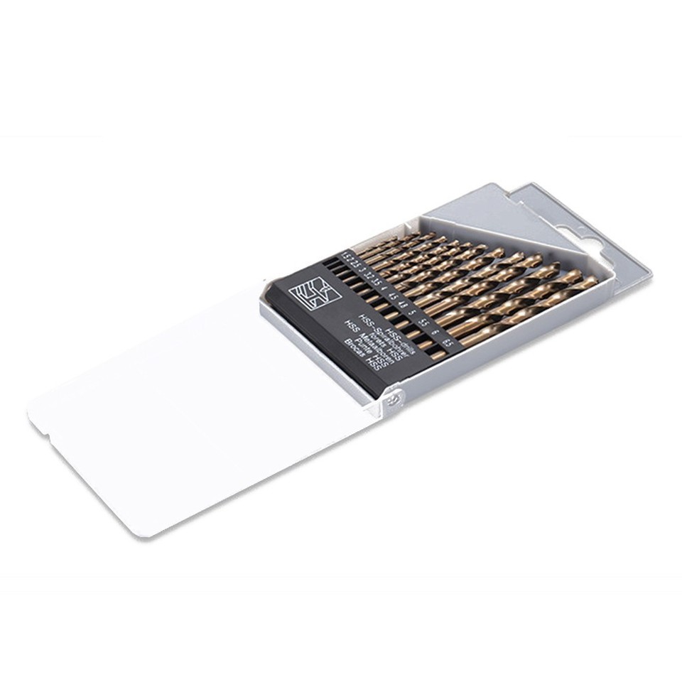 Cobalt Drill Bits Long Iron Bars Metal Drill Bits Cutting Through Steel ...