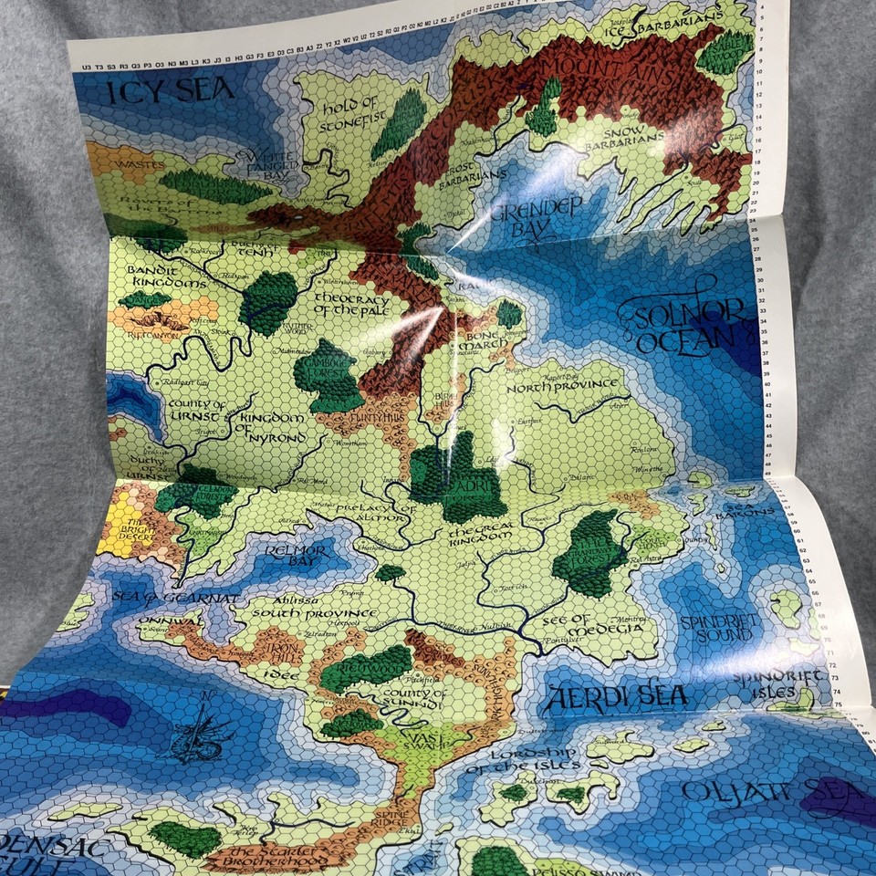 Advanced Dungeons & Dragons The World of Greyhawk 9025 COMPLETE 1980 ...