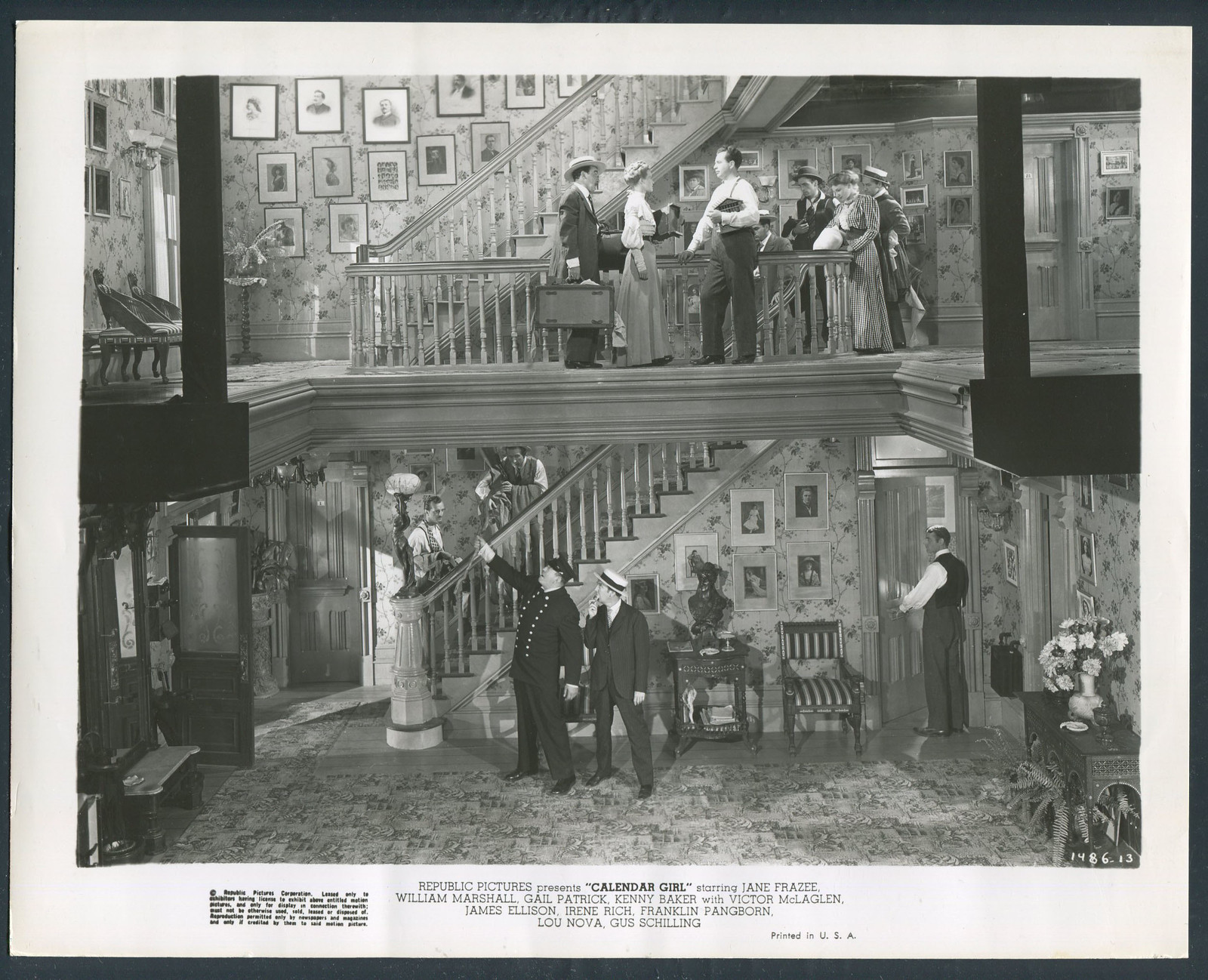 Calendar Girl ’47 KENNY BAKER VICTOR McLAGLEN GUS SCHILLING RARE | eBay