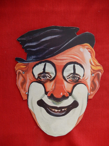 Kelloggs Cereal Box Masks Kelloggs Masks Pimpo Clown Mask 1950s | eBay