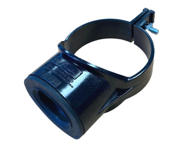 Black 3" 82mm x 40mm 43mm Boss Clip Strap Boss 1 1/2" Pushfit Adaptor ...