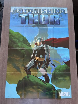 Astonishing Thor Promo Poster (Marvel, 2010) - 24" x 36" New/Unused | eBay