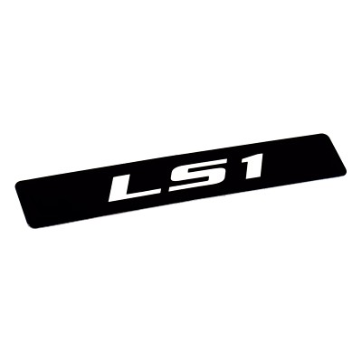 New Billet Aluminum Emblem LS1 Engine For Chevy GM Corvette Camaro | eBay