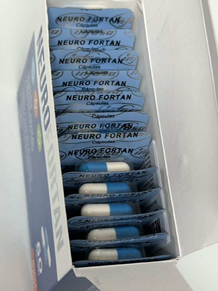 Neurofortan Capsule Brain Health Mental Alertness Memory Focus ...