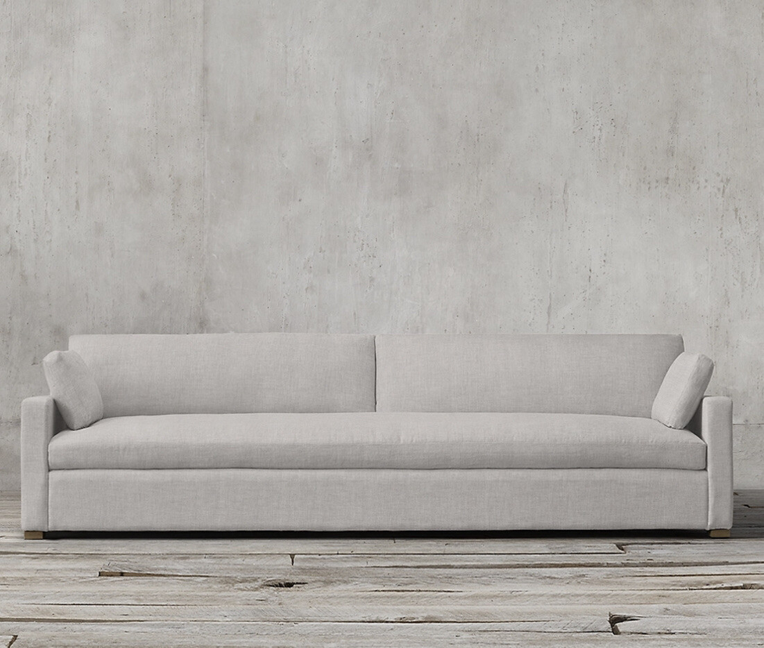 Parisian Track Arm Sofa Restoration Hardware | Baci Living Room