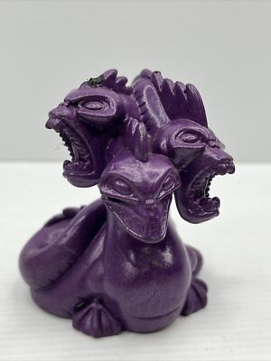 Vintage Disney Hercules Hydra 2” Vinyl Figure Rare Purple Cake Topper ...