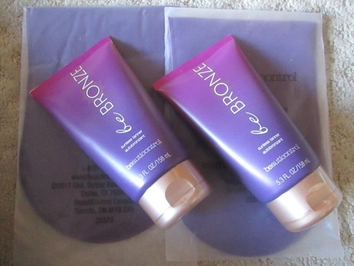 2 Sets Beauticontrol Be Bronze Sunless Tanner 5.3 fl oz & Applicator ...
