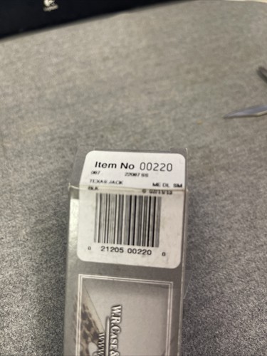 US 2013 Case XX Tested 22087 SS Jack Texas Black Folding Pocket Knife ...