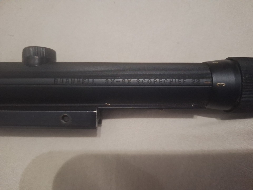 Bushnell Scopechief 22 3x-8x Rifle Scope | eBay