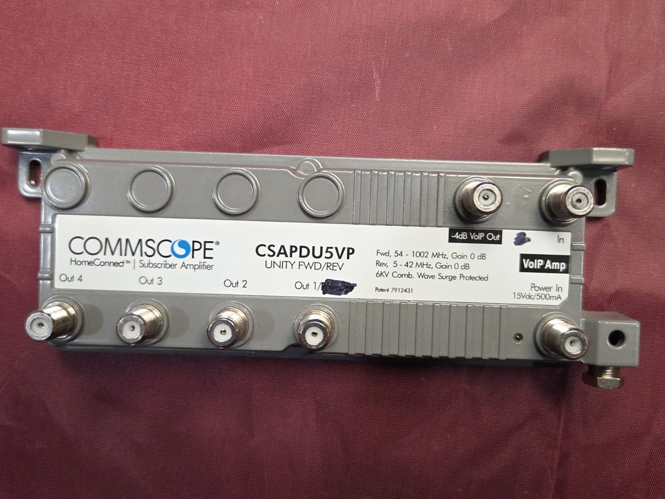 HomeConnect Commscope CSAPDU5VP Amplifier Only - Fast Shipping!!! | eBay
