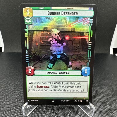 Bunker Defender Imperial Trooper 605 - Star Wars Unlimited NM | eBay ...