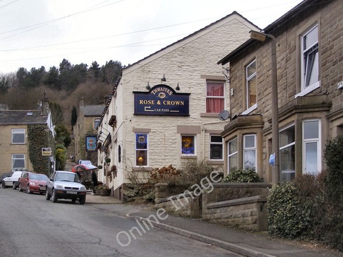 Photo 6x4 Rose and Crown Ramsbottom The Rose and Crown public house ...